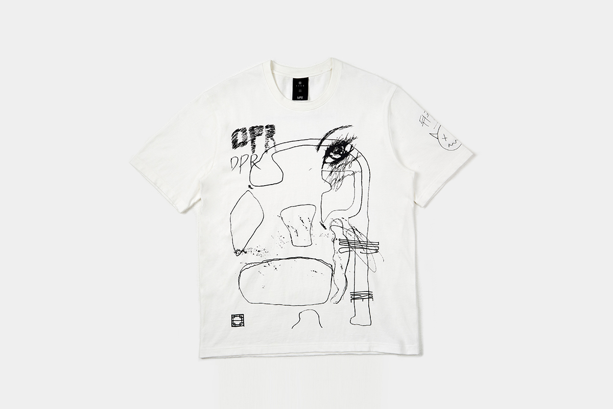 DPR X IISE TEE – WHITE – DPR