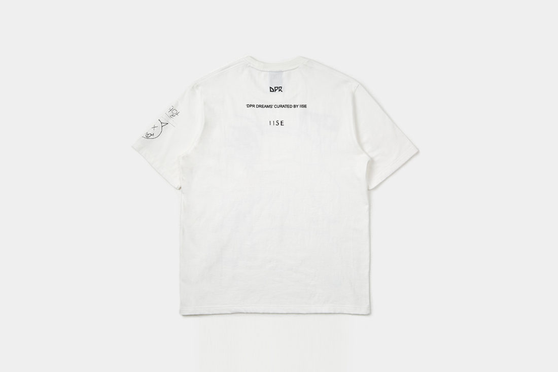 DPR X IISE TEE – WHITE – DPR